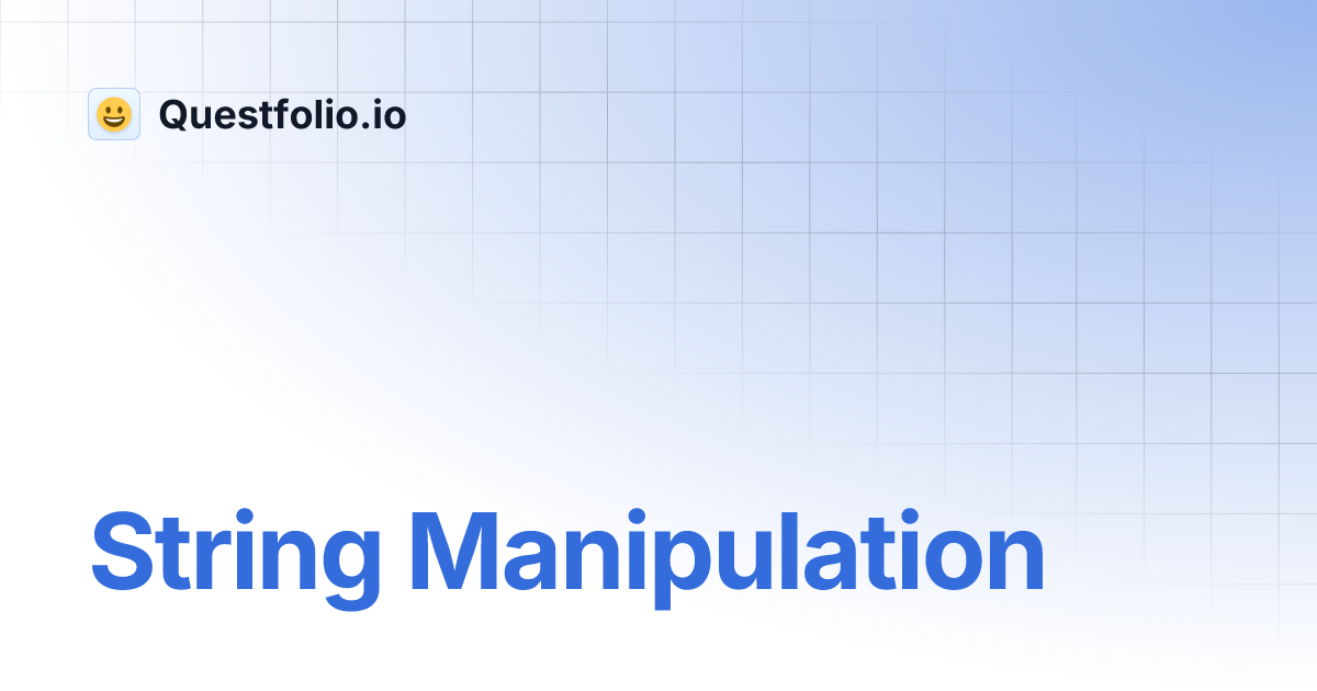 String Manipulation 0344